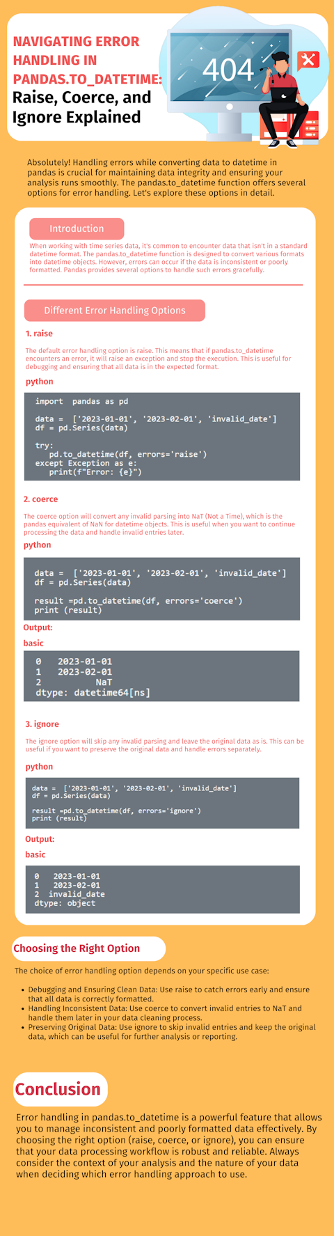Icandoml Blog Navigating Error Handling In Pandastodatetime Raise
